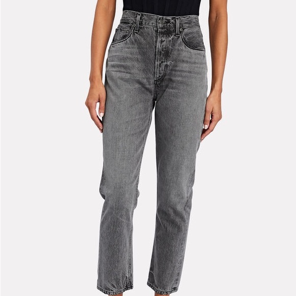 Agolde | Jeans | Agolde Riley Highrise Straight Cropped Jeans Size 3 ...